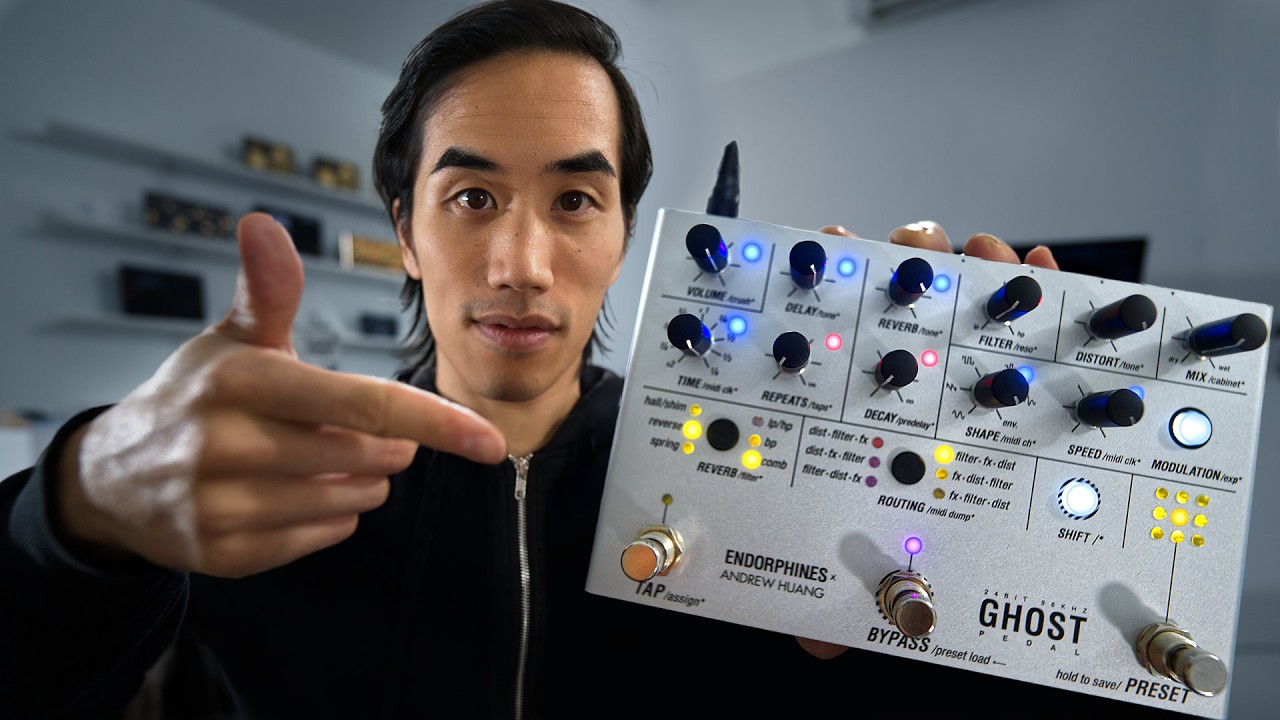 Unveiling the Ghost Pedal: A Symphony of Sound by Endorphin.es and Andrew Huang