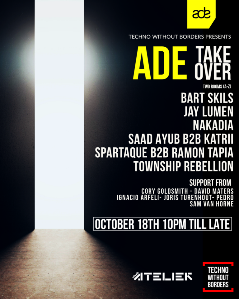 "Techno Without Borders ADE Takeover 2023" Set to Electrify Amsterdam ...