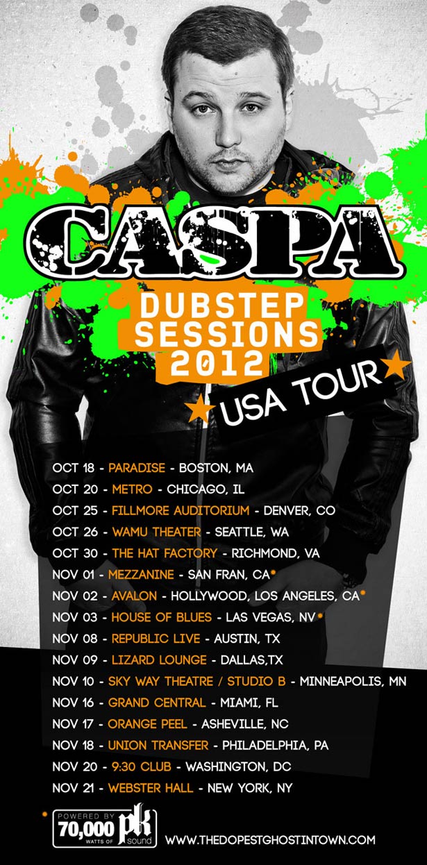 Dropping Knowledge with Dubstep Originator Caspa - Magnetic Magazine