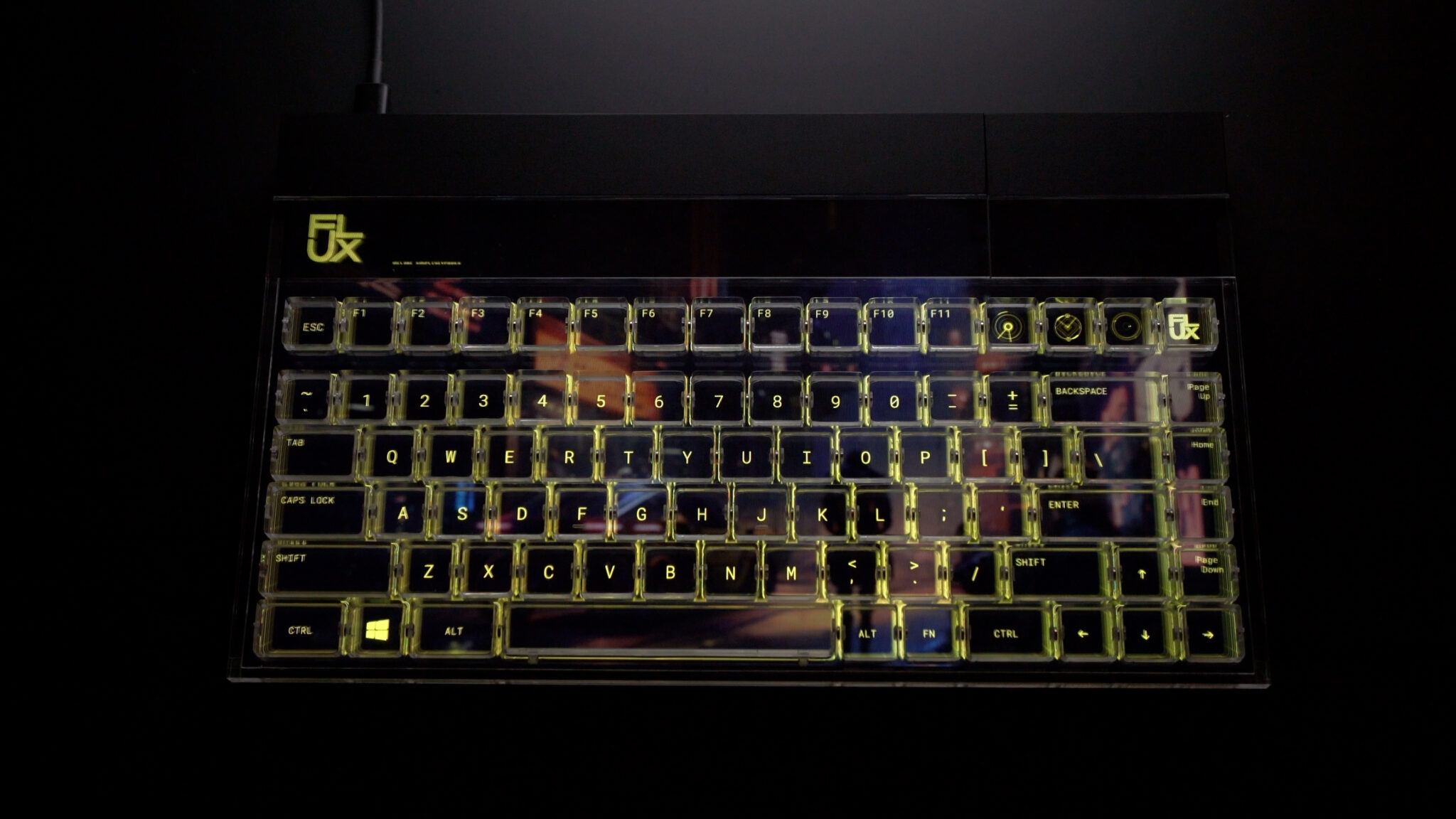Introducing Flux Keyboard: The Adaptive, Transparent Keyboard with ...