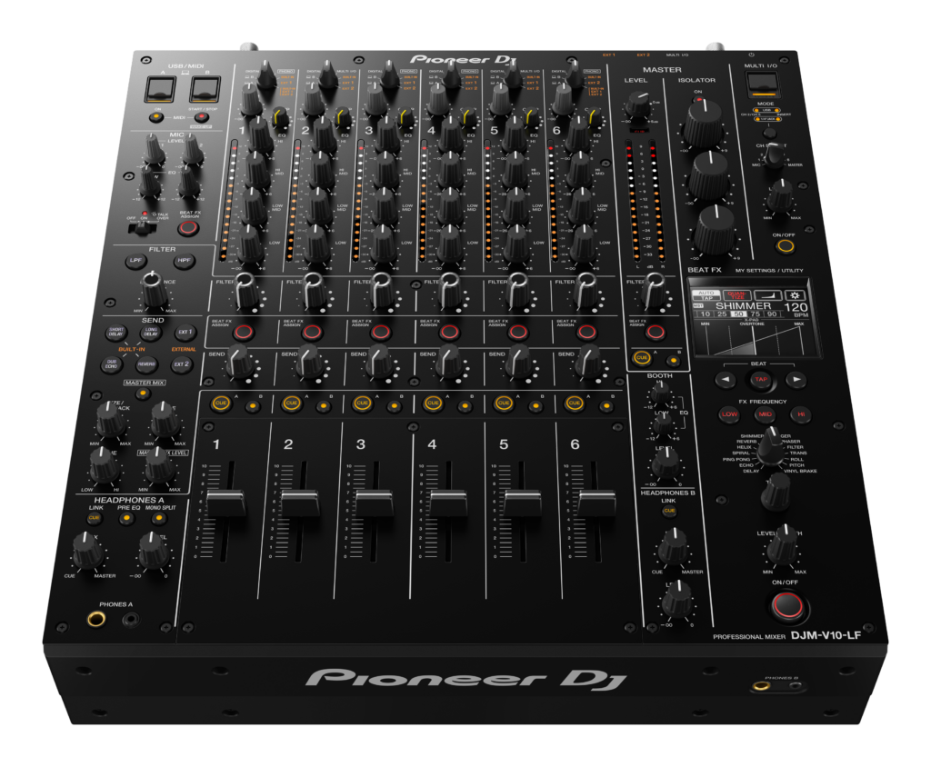 Pioneer DJ Launches Crossfader-Free Version Of DJM-V10