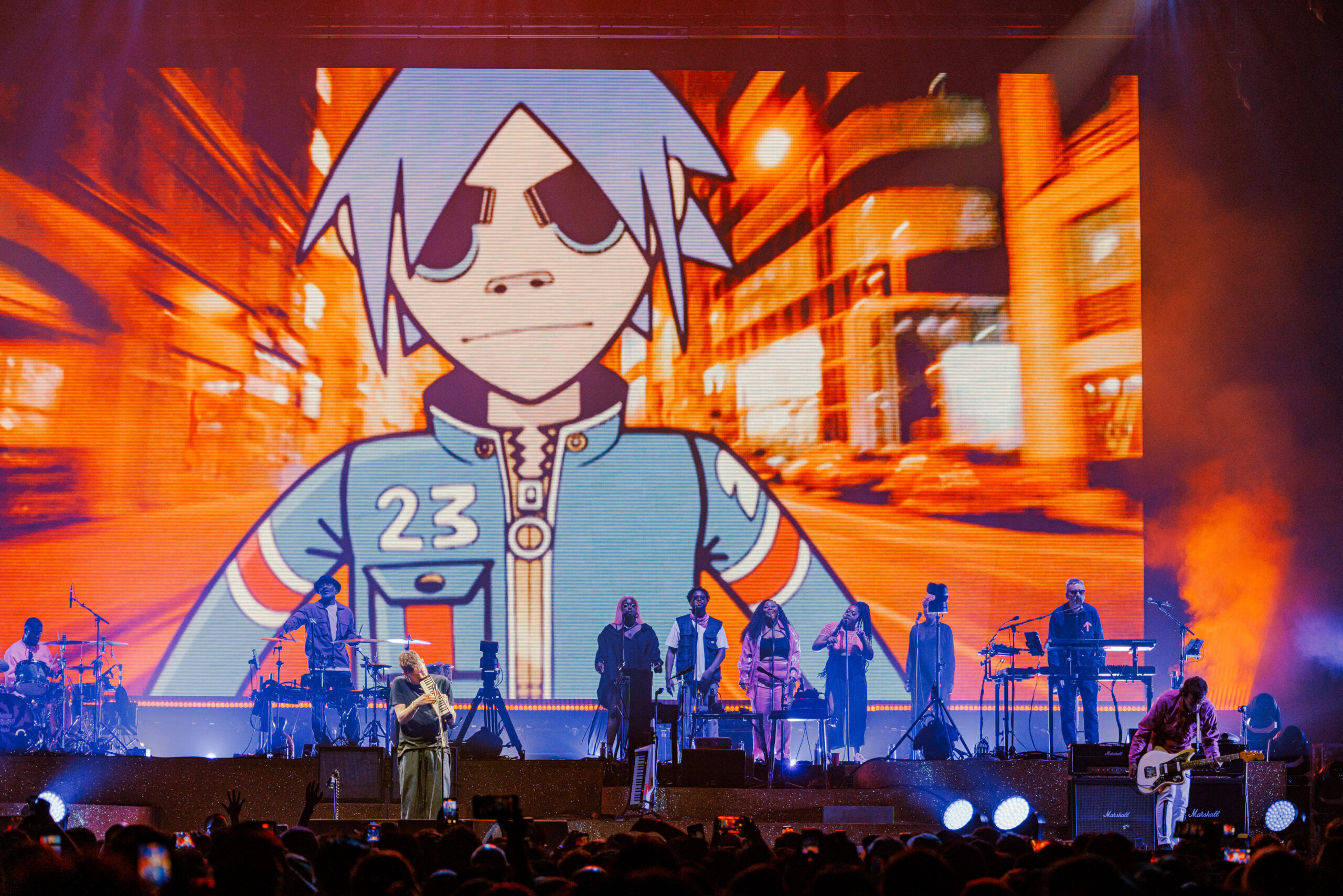 Gorillaz Brings Out All-Star Cast for Sold-Out Inglewood Performance