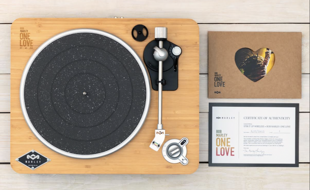 Revolutionizing Sound: The Exclusive Bob Marley Turntable