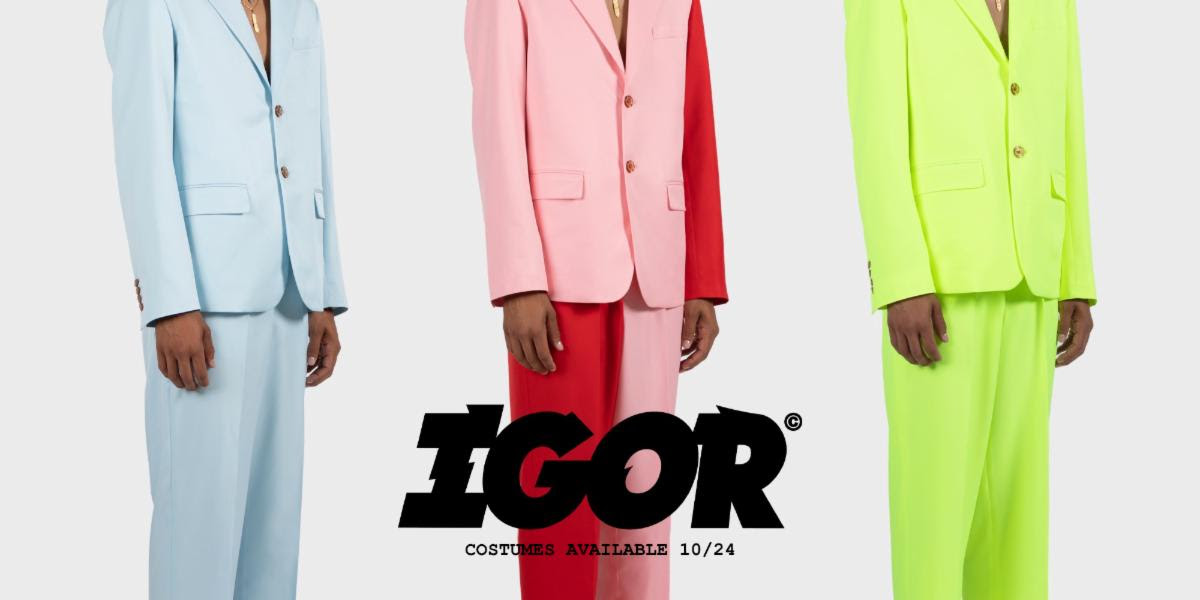 Tyler, The Creator Unveils New Golf Wang Halloween IGOR Suits