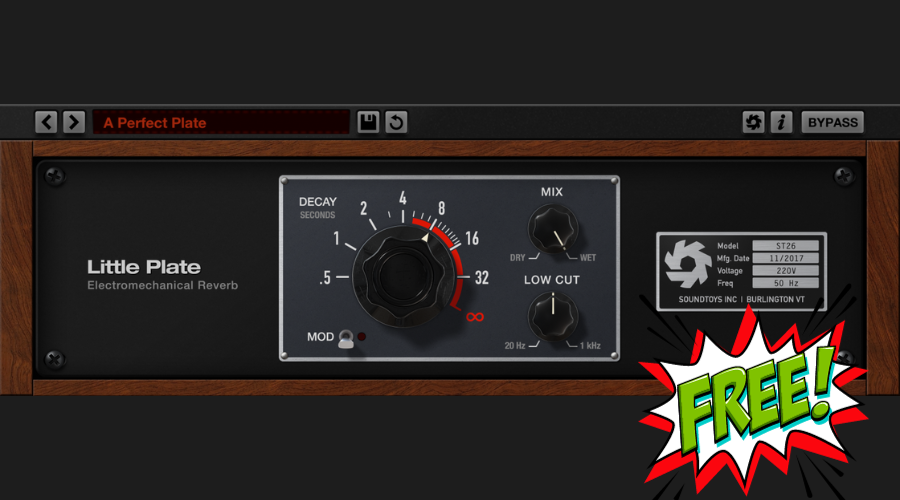 Snag Soundtoys' Little Plate Plugin FOR FREE (Until Dec. 1st)