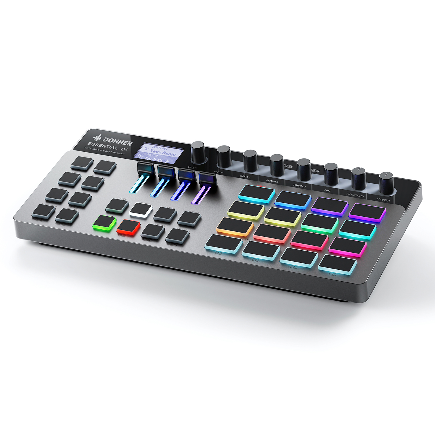 Discover the Donner Essential D1 Performance Beat Machine
