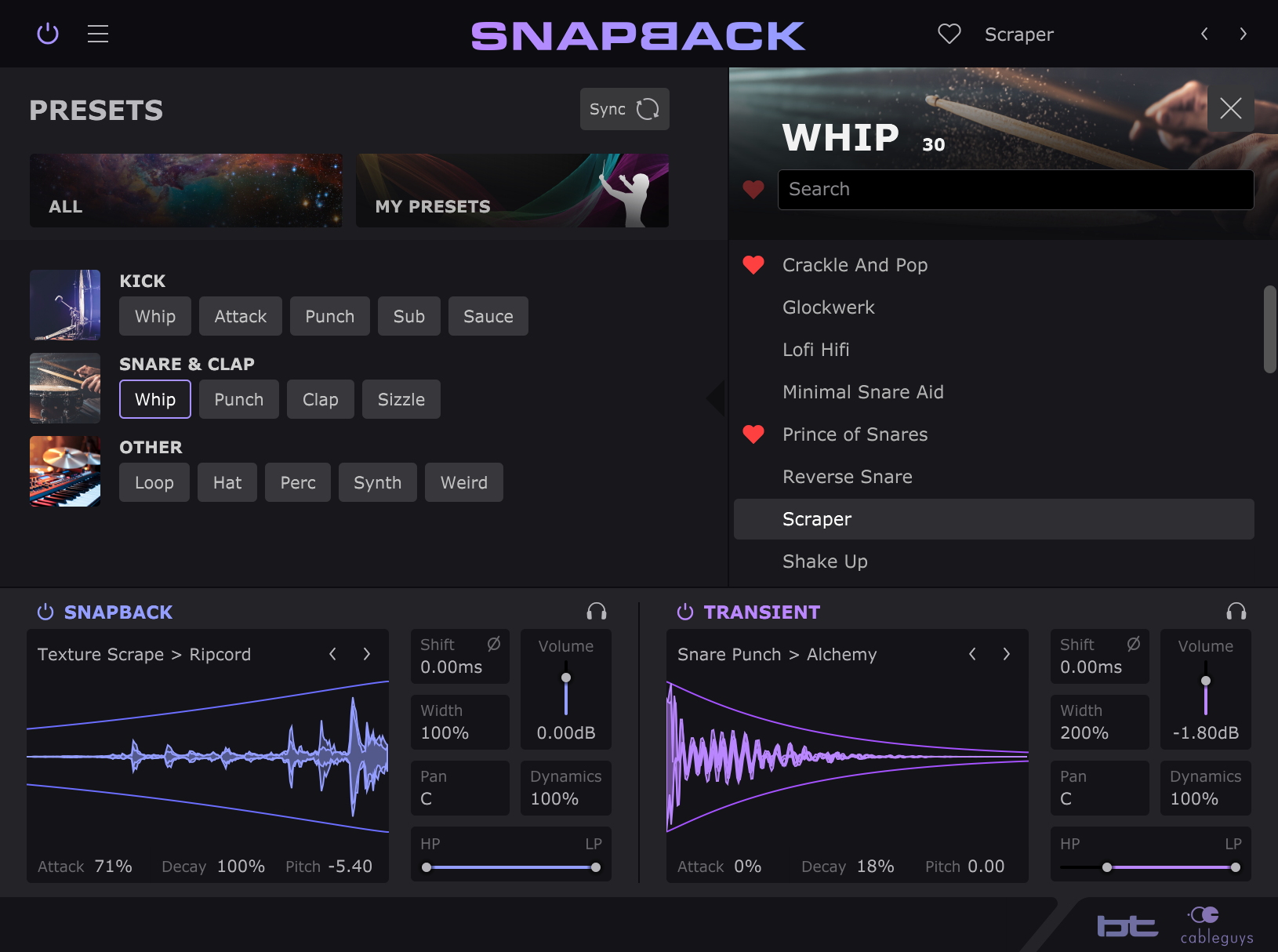 Snapback by Cableguys: The Ultimate Drum Layering Effect for Producers ...