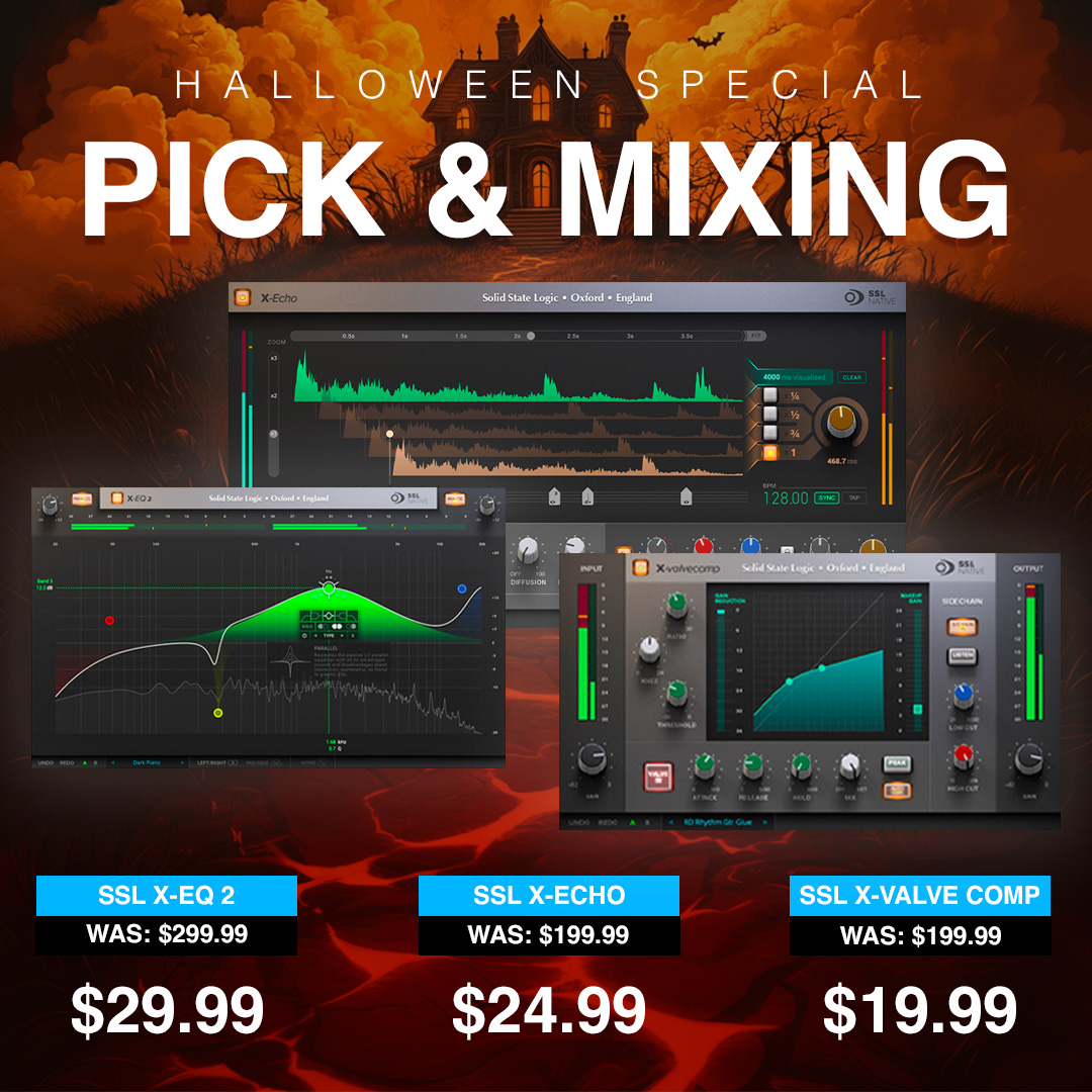 SSL Unleashes X-Orcism II: A Free Halloween Plug-In for Spooky FX - Magnetic Magazine