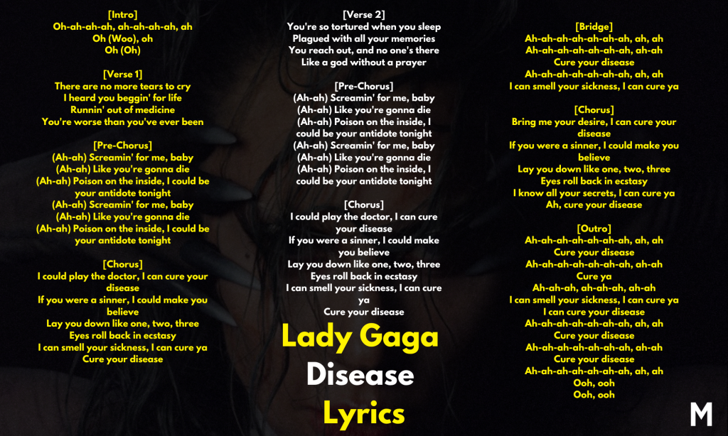Lady Gaga Disease Lyrics And Meaning: Poetry and Power Play in Lady ...