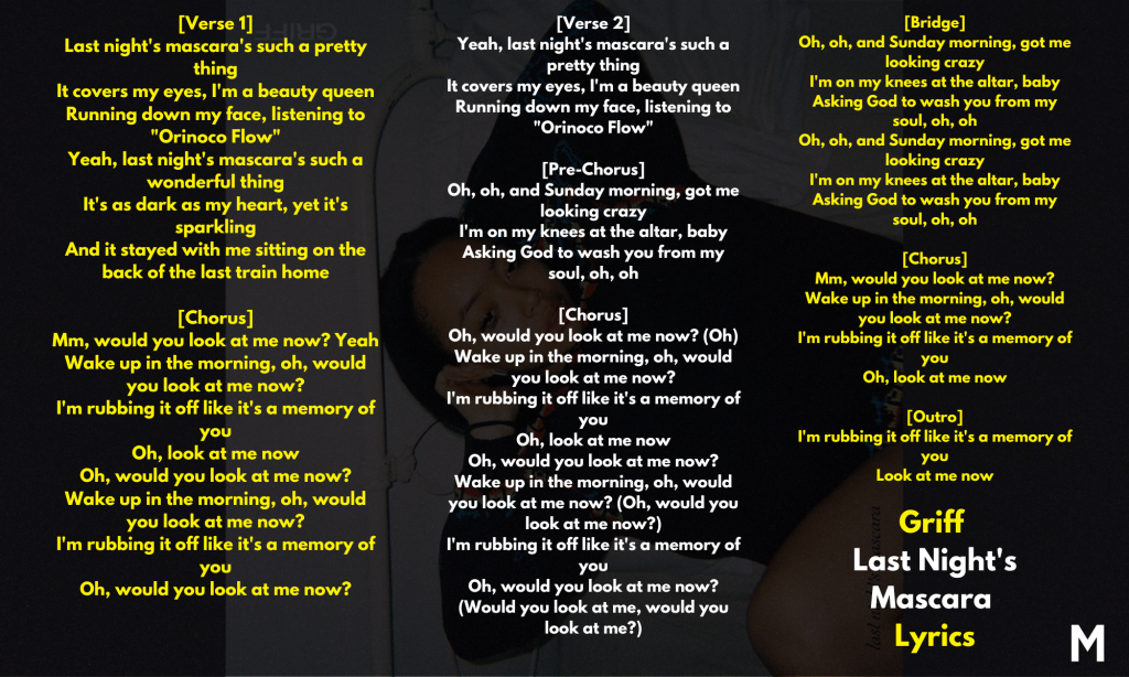 Griff Last Night's Mascara Lyrics And Meaning: Reading Mascara as a ...