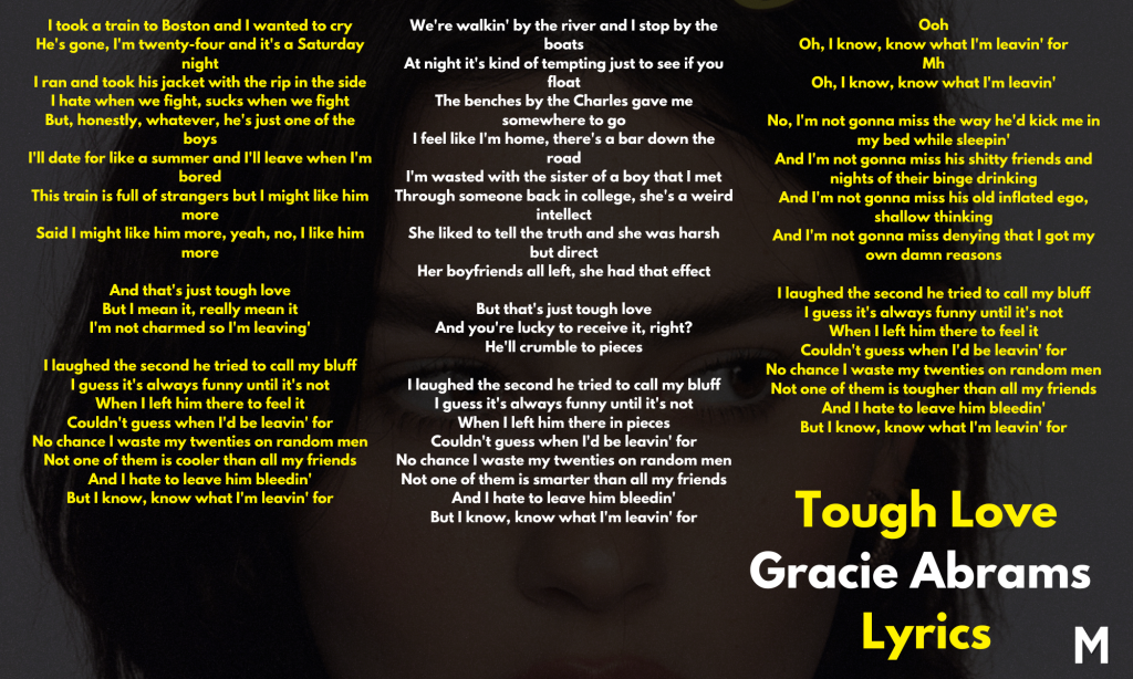 Tough Love Gracie Abrams Lyrics And Meaning: Why Tough Decisions Shape Us