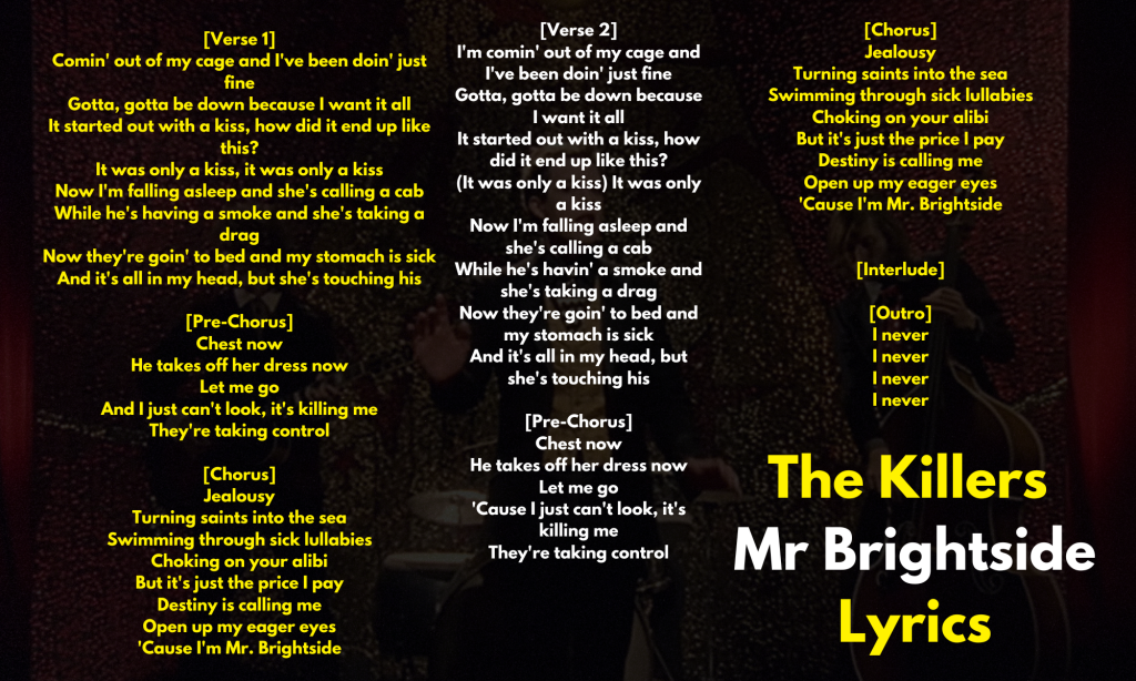 The Killers Mr Brightside Lyrics And Meaning: A Study of Obsession and Loss