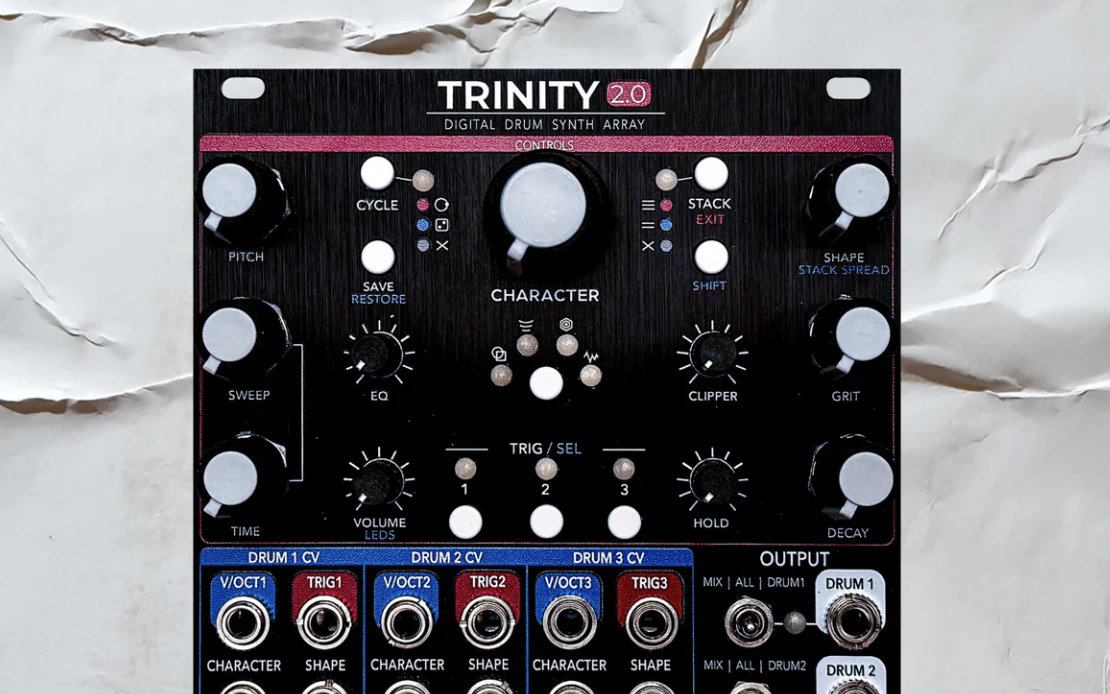 Trinity 2.0 Debuts with New Drum Algorithms and USB-C Connectivity ...