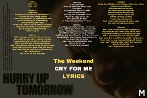 The Weeknd Cry For Me Lyrics & Meaning: Love, Loss & the Weight of Fame ...