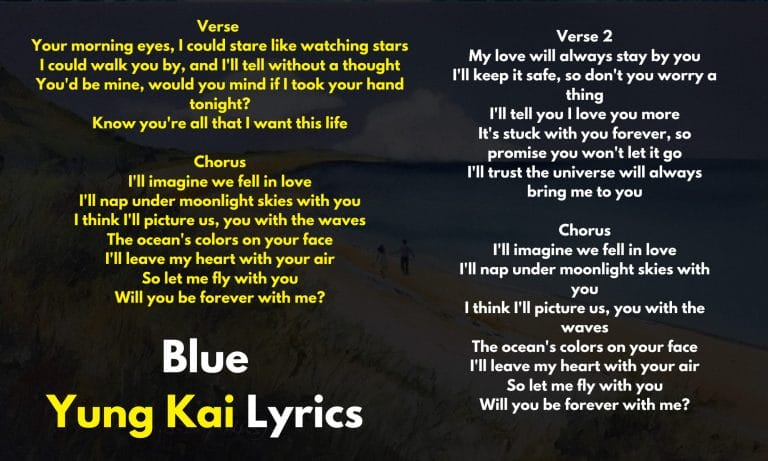 Blue Yung Kai Lyrics And Meaning: Seeing the Ocean, the Moonlight, and ...